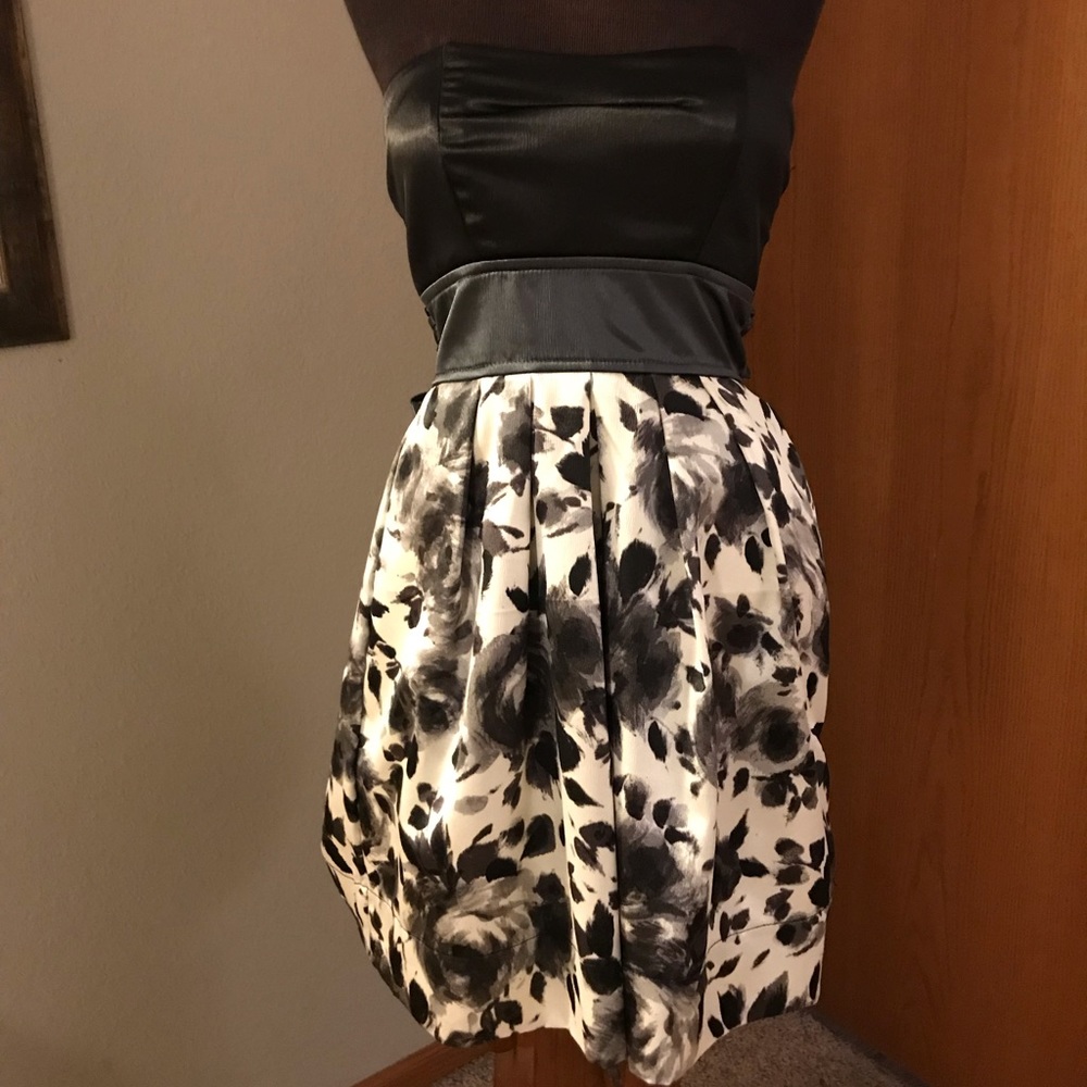 Ruby Rox Strapless Dress - Gem